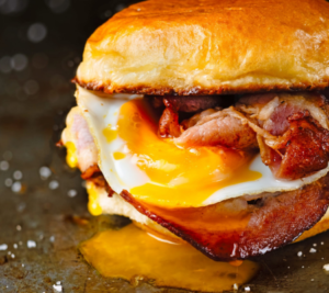 Breakfast Bap Food Galway at Bare Pantry Cafe | Taste the Difference